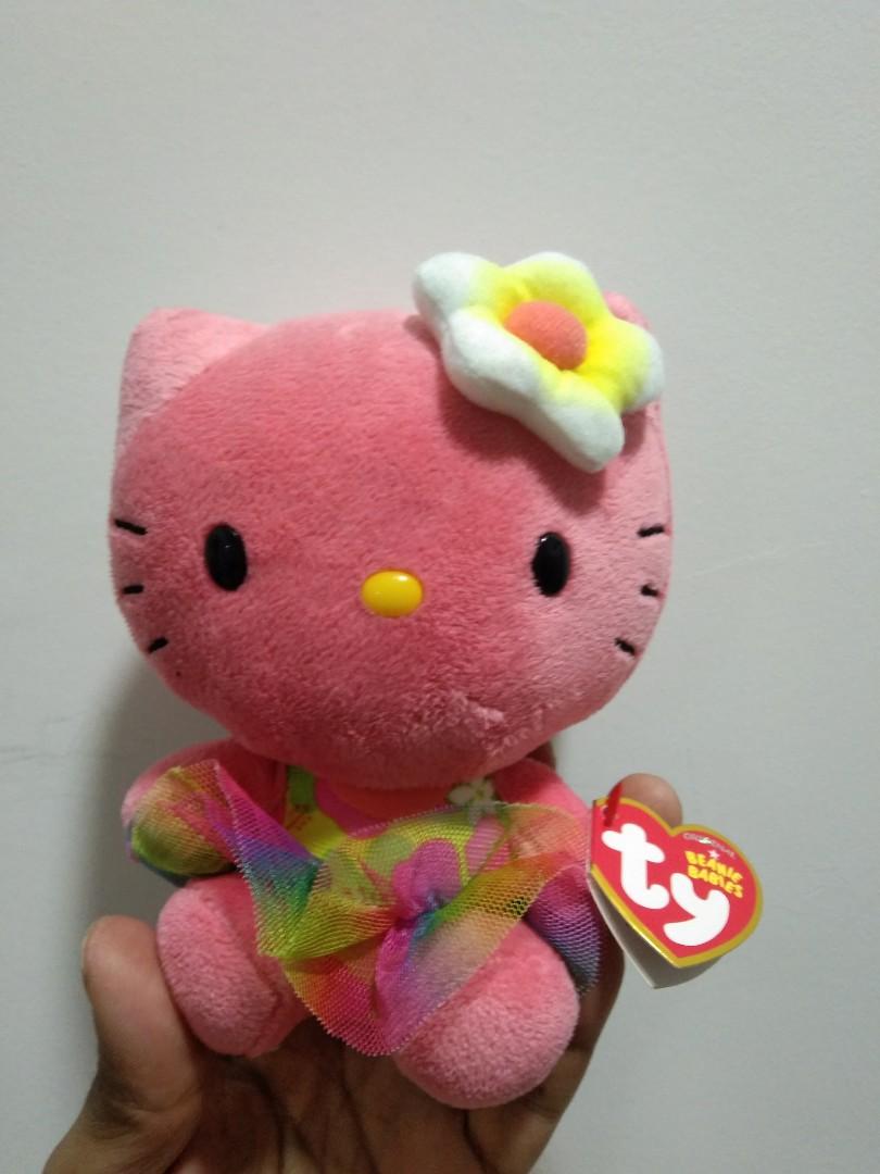 Hello Kitty - Ty - plush, Hobbies & Toys, Toys & Games on Carousell