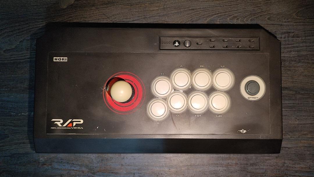 Hori Real Arcade Pro V3-SA Fight Stick, Video Gaming, Gaming ...