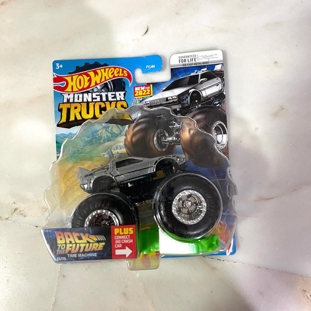 Hot Wheels Monster Truck Back to the Future Time Machine BTTF, Hobbies ...