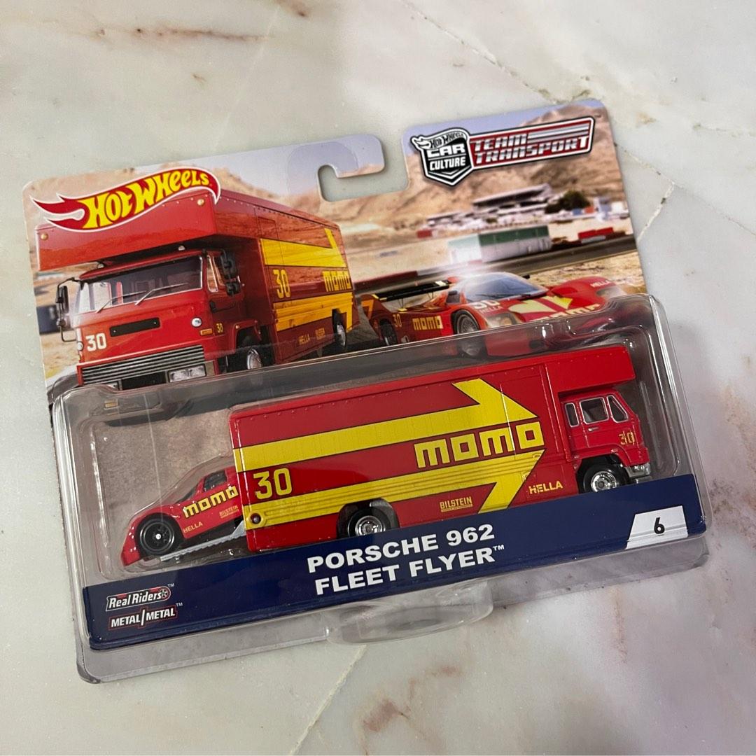 Hot Wheels Team Transport $65 EACH. MOMO Porsche 962 Fleet Flyer ...