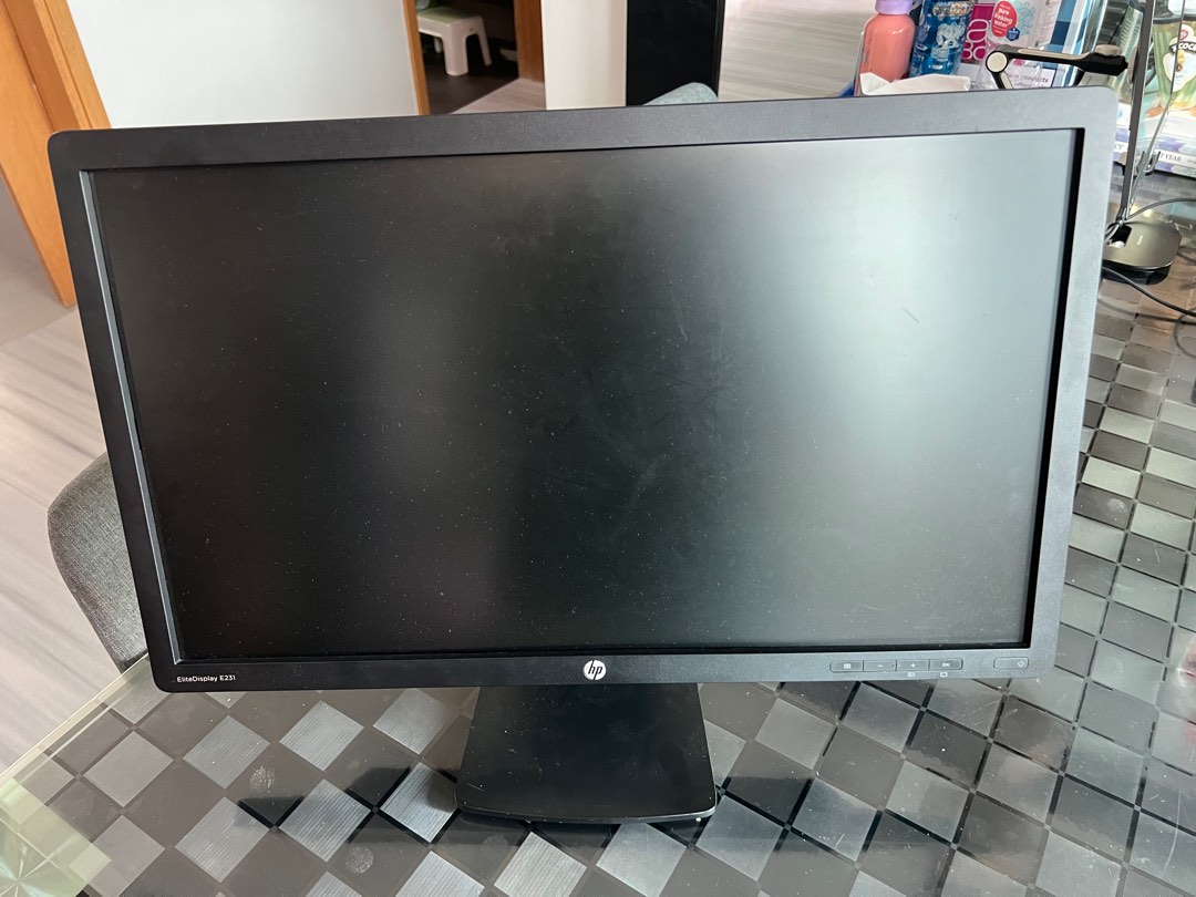 HP EliteDisplay E231 - LED monitor - full HD (1080p) - 23 inch ...