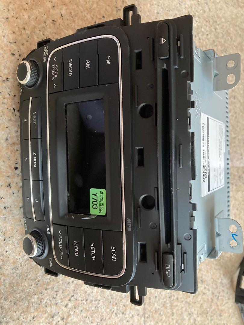 Hyundai Mobis AM101A7GE digital audio system, Car Accessories ...