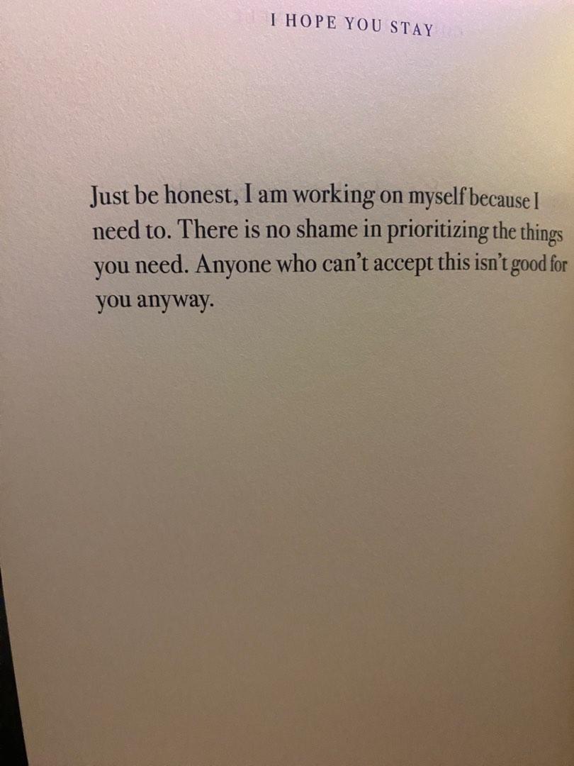 I hope you stay by courtney peppernell poetry book, Hobbies & Toys ...