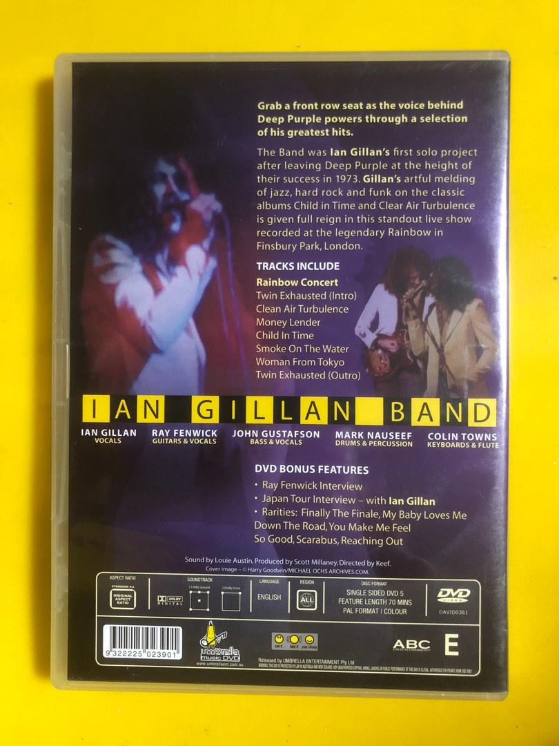 Ian Gillan Dvd, Hobbies & Toys, Music & Media, CDs & DVDs on Carousell