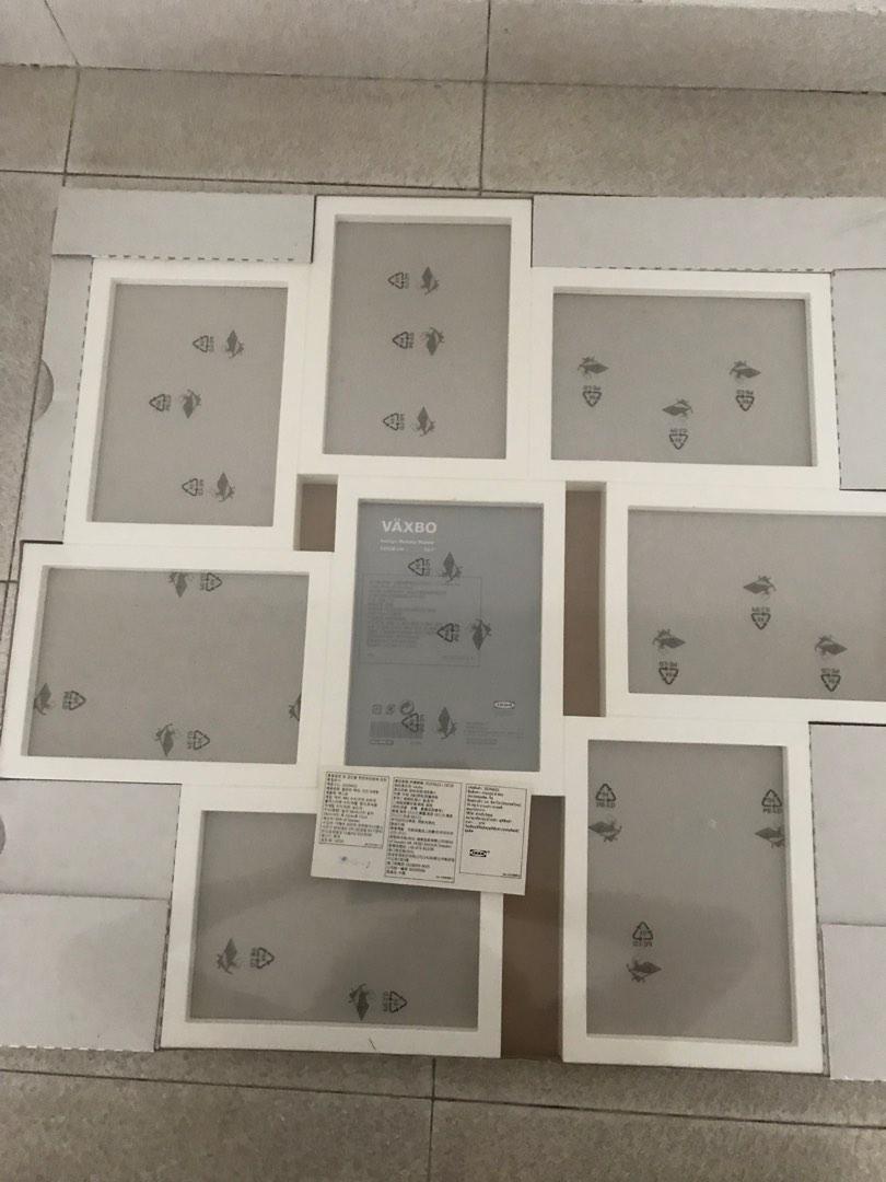 IKEA collage photo frames, Furniture & Home Living, Home Decor, Frames ...