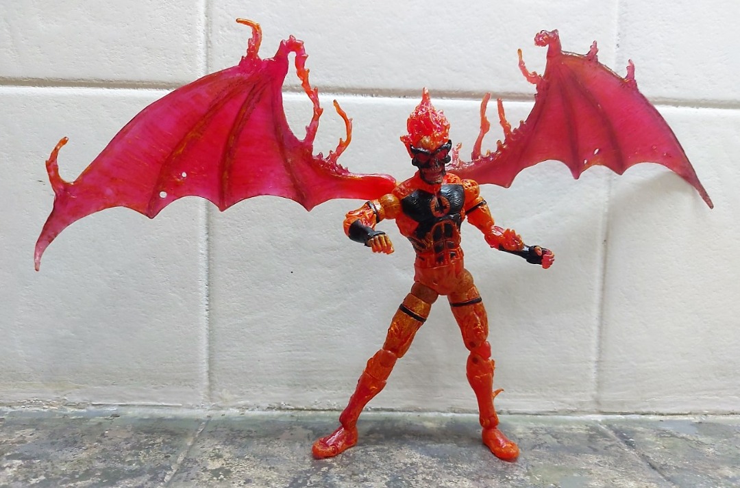 INHUMAN TORCH - Marvel House Of M Boxset Series, Hobbies & Toys, Toys ...