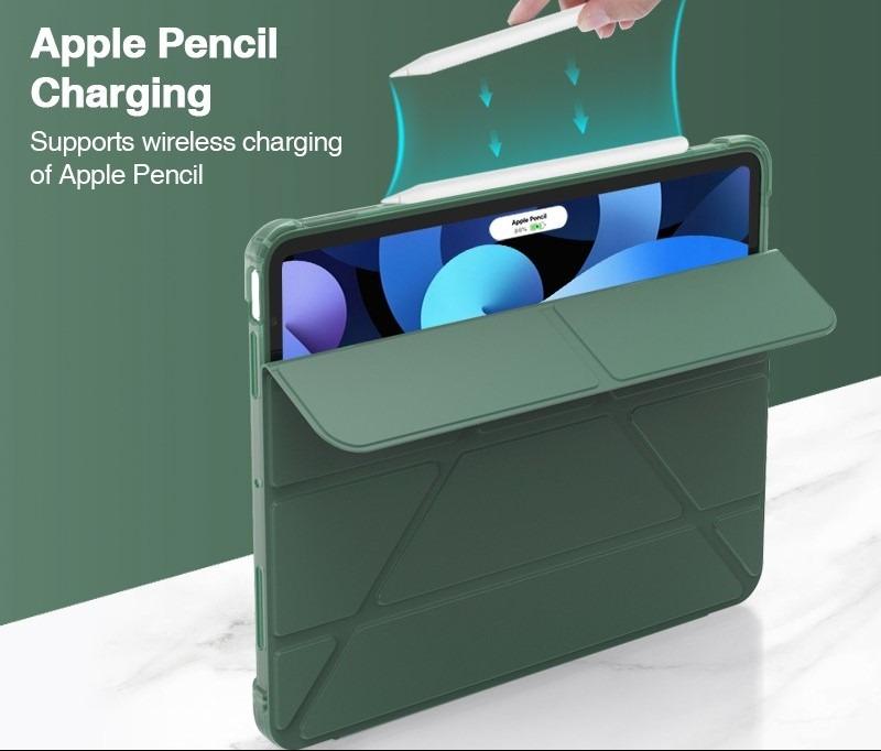 iPad Air4 Case, Multiple Stand Positions Magnetic Cover Horizontal and Vertical Stand Protector ...