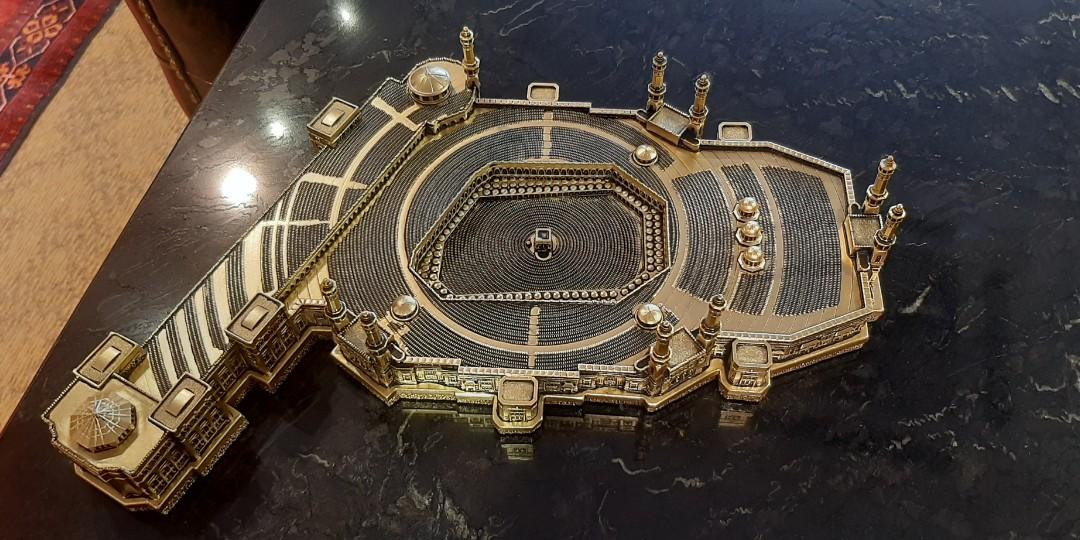 Kaabah masjidil haram brass model Turkey, Furniture & Home Living, Home ...