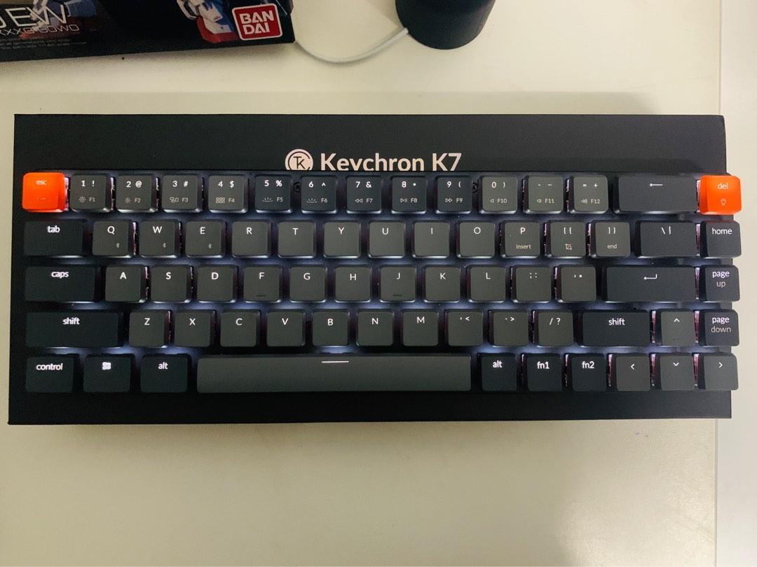 Keychron K7 Wireless Mechanical Keyboard - Red Switch, Computers & Tech ...