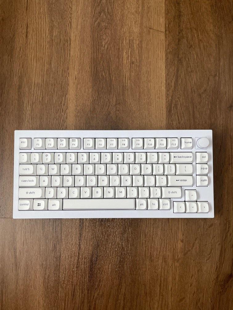 Keychron Q1 White Knob V2, Computers & Tech, Parts & Accessories ...