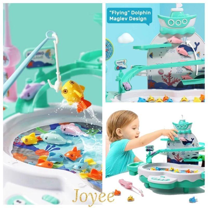 Kids Musical Magnetic Fishing Game Toys Balancing Maths Game BWZ1783 ...