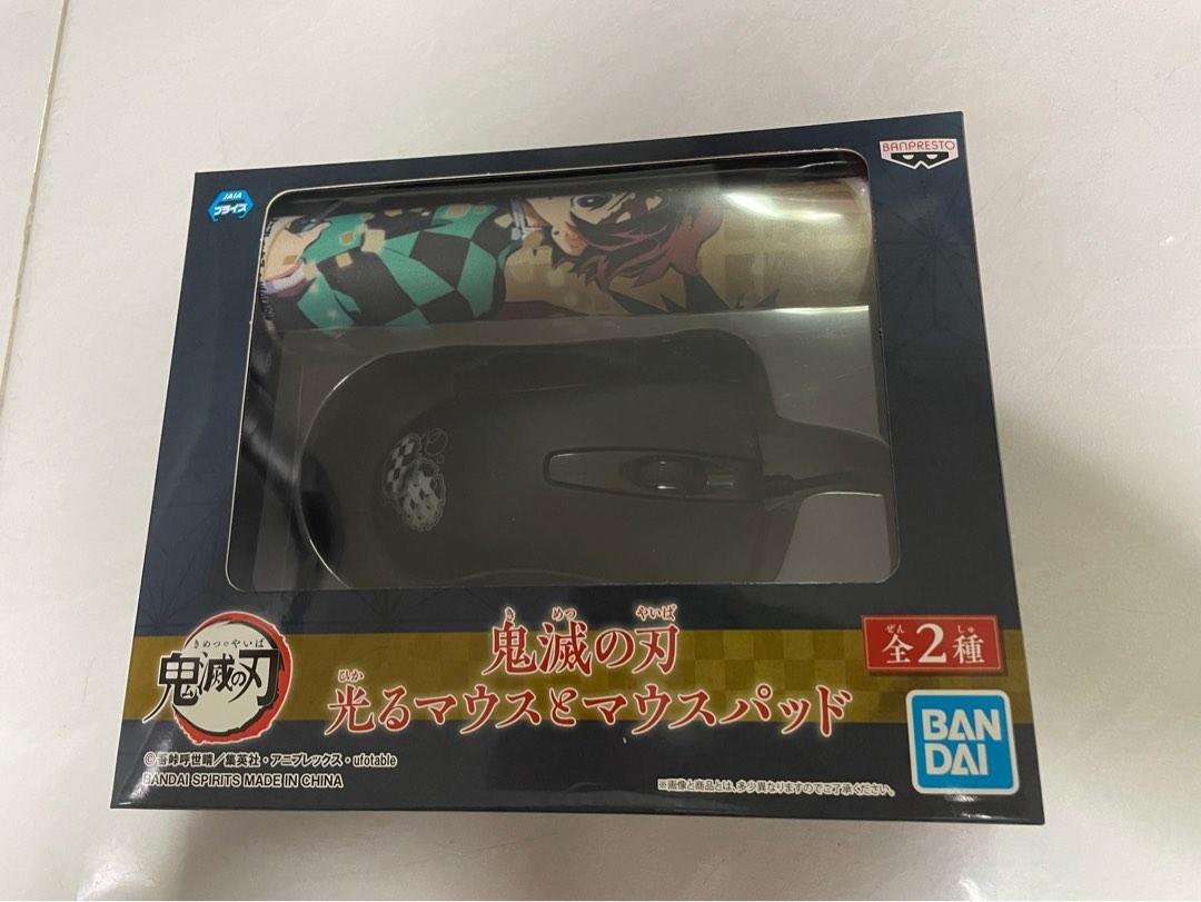 Kimetsu No Yaiba Demon Slayer Mouse and mousepad set, Computers & Tech ...