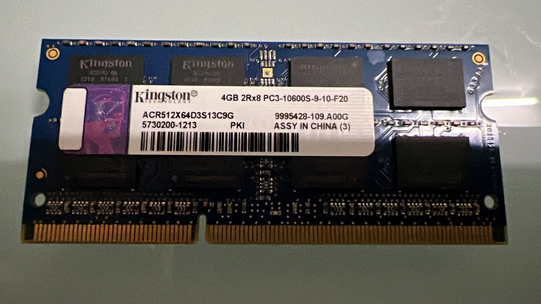 Kingston 4GB PC3 Ram in good condition, Computers & Tech, Parts ...