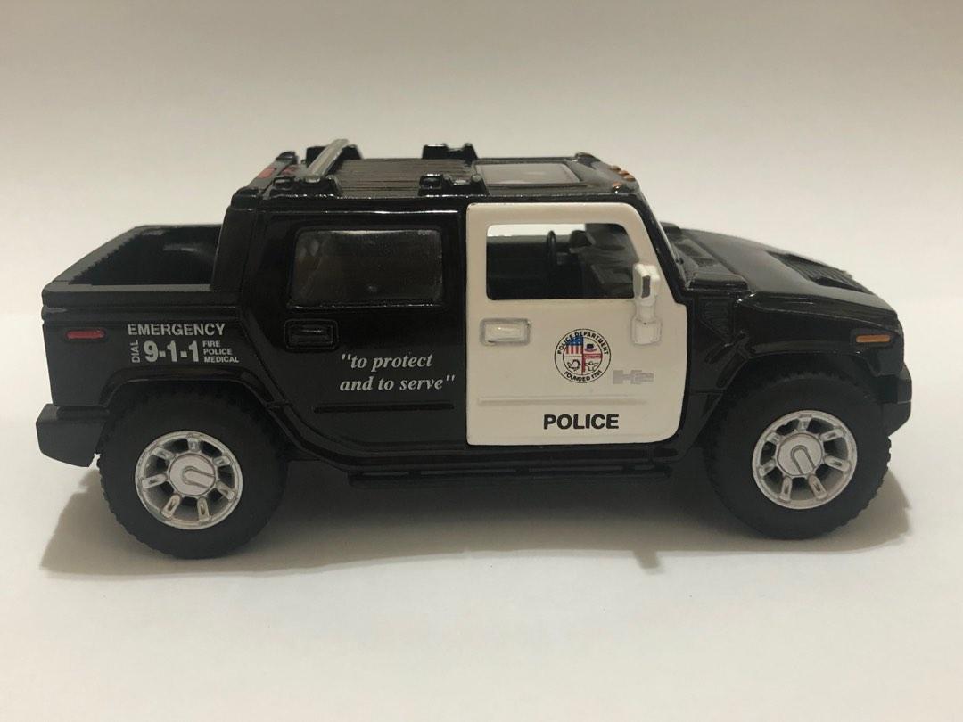 Kinsmart - Hammer Police Car, Hobbies & Toys, Toys & Games on Carousell