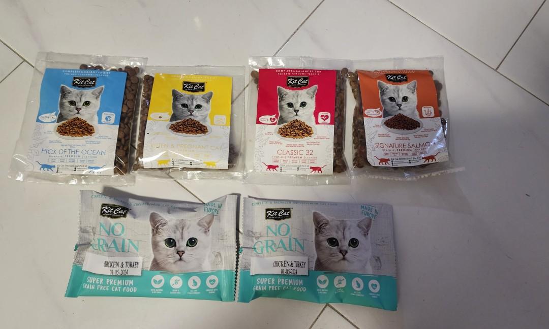 Kit Cat Kibbles Samples, Pet Supplies, Pet Food on Carousell