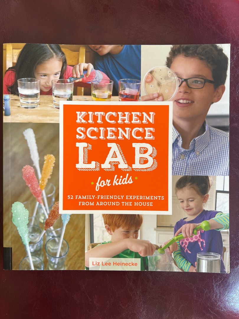 Kitchen science lab for kids, 興趣及遊戲, 書本 & 文具, 小朋友書 - Carousell