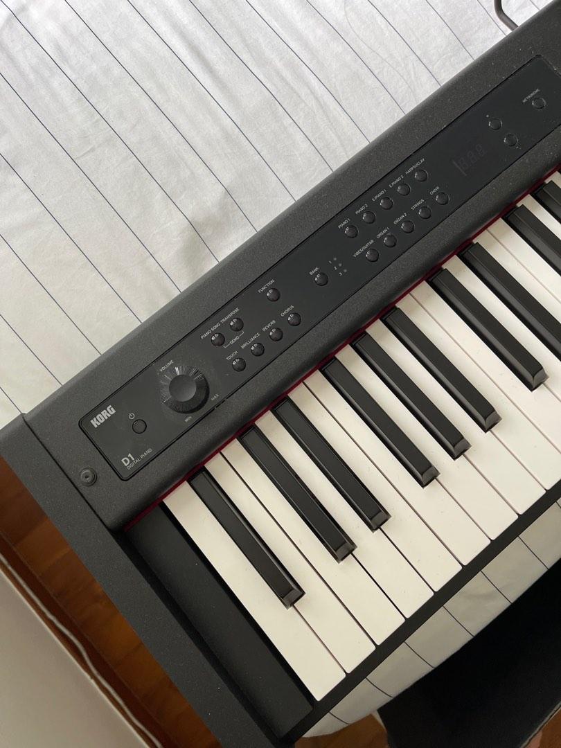Korg D1 Keyboard Black, Hobbies & Toys, Music & Media, Musical ...