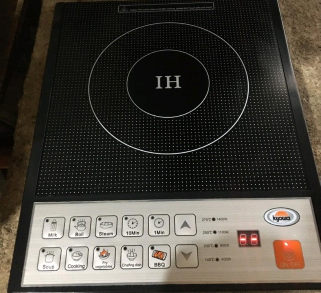 Kyowa induction cooker kw3631, TV & Home Appliances, Kitchen Appliances ...