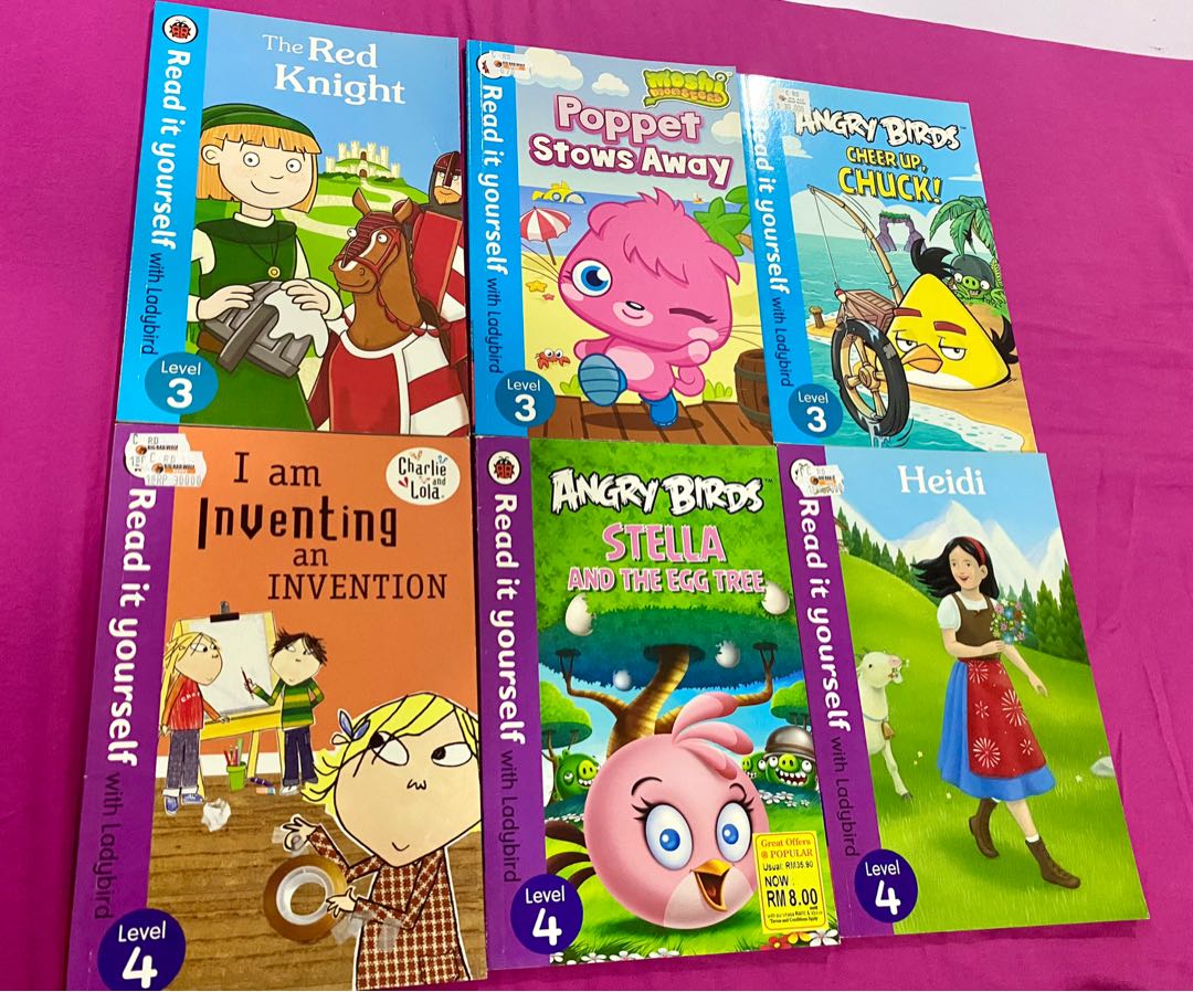 Ladybird Read It yourself Level 3 & 4, Hobbies & Toys, Books & Magazines, Storybooks on Carousell