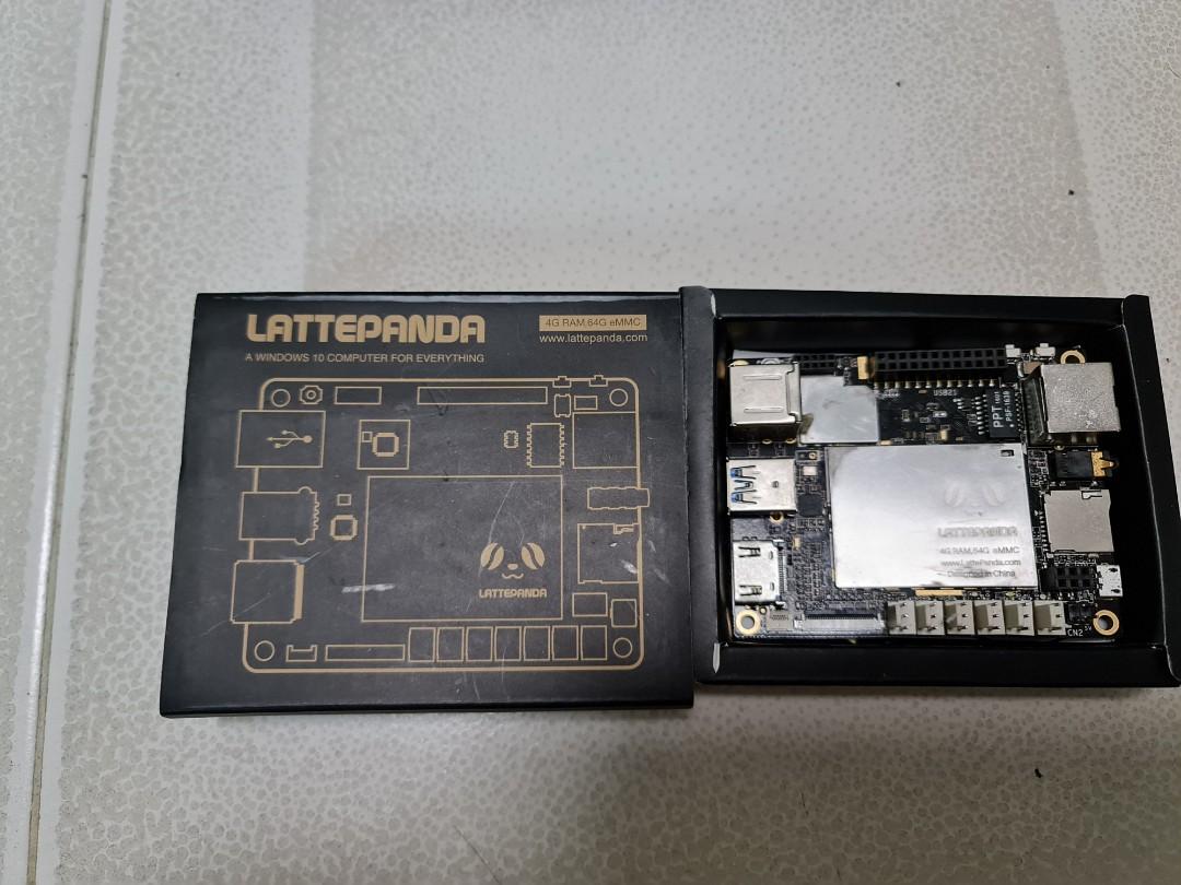 Lattepanda 4gb ram 64gb emmc storage, Computers & Tech, Parts ...