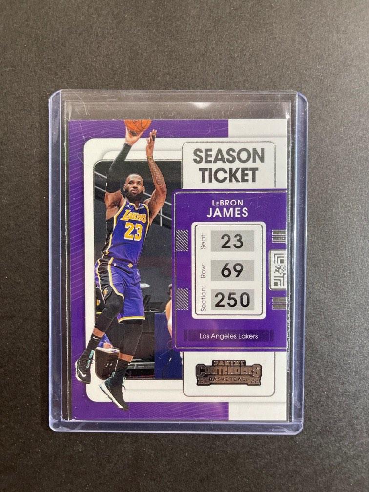Lebron James 2021-22 Season Ticket Nba Card, Hobbies & Toys, Toys ...