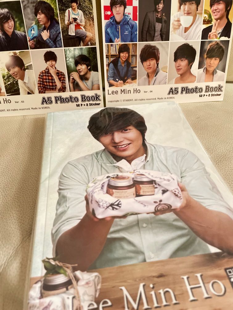 Lee Min Ho Photo book + sticker set, Hobbies & Toys, Memorabilia ...