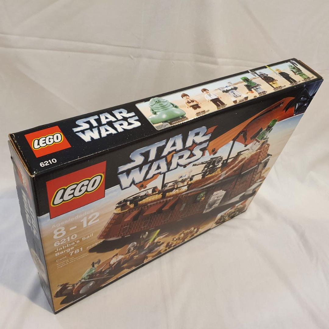 Lego 6210 Star Wars Jabba's Sail Barge (NISB, Retired, Rare), Hobbies ...