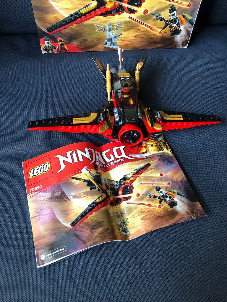 LEGO 樂高 70650 NINJAGO Destiny's Wing 旋風忍者 飛機 戰機 紅忍者 Kai , 興趣及遊戲, 玩具 ...