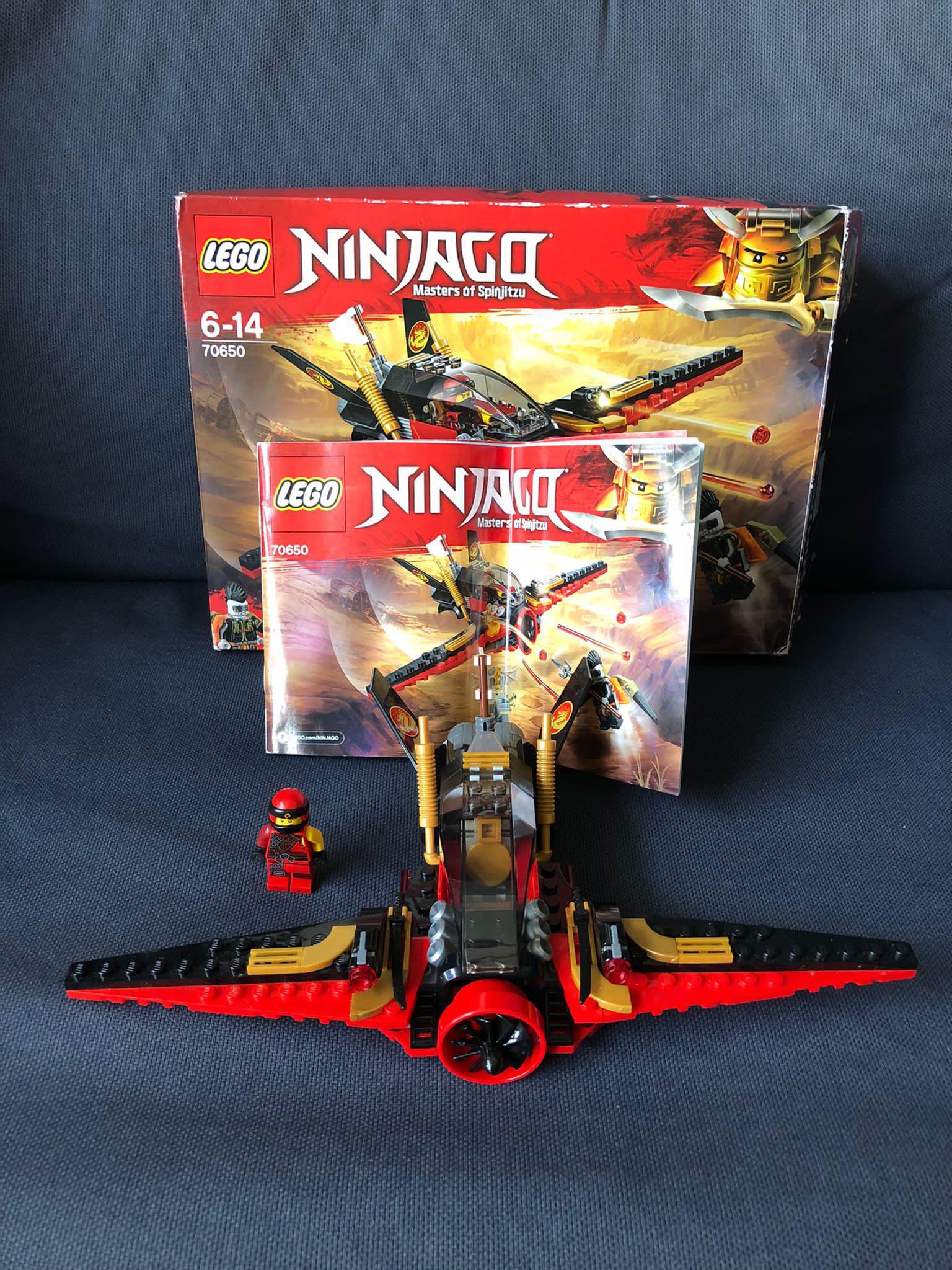 LEGO 樂高 70650 NINJAGO Destiny's Wing 旋風忍者 飛機 戰機 紅忍者 Kai , 興趣及遊戲, 玩具 ...