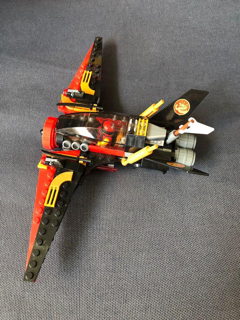 LEGO 樂高 70650 NINJAGO Destiny's Wing 旋風忍者 飛機 戰機 紅忍者 Kai , 興趣及遊戲, 玩具 ...