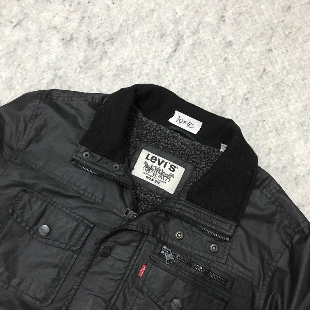 LEVIS / TRUCKER / WAX JACKET / JAKET SHERPA / JAKET OUTDOOR / BULANG ...