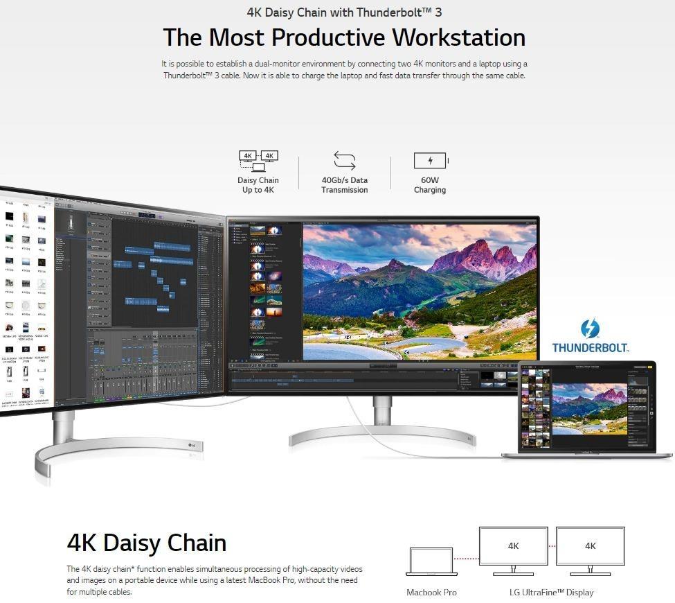 LG 32 4k UltraFine 32UL950 Nano IPS Monitor Ultrawide with RADEON ...