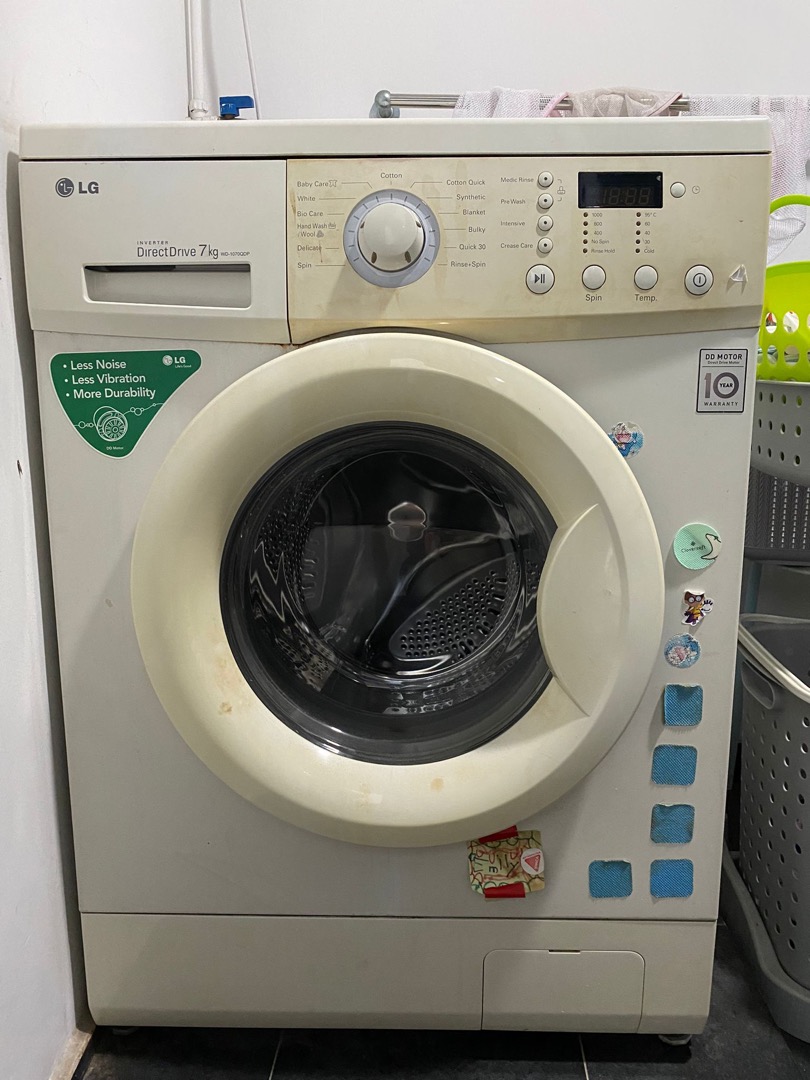 LG Washing Machine - 7kg capacity, TV & Home Appliances, Washing ...