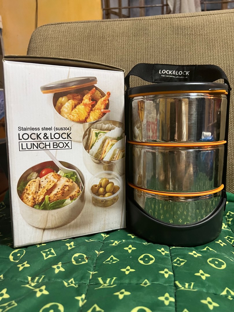 Lock & Lock lunch Box, Furniture & Home Living, Kitchenware & Tableware ...