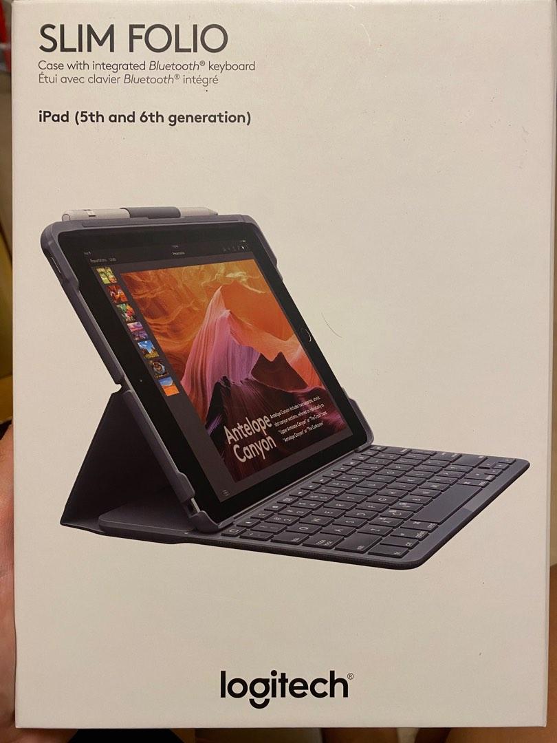 Logitech Slim Folio IPad 5th And 6th Generation Mobile Phones Gadgets Tablets IPad On