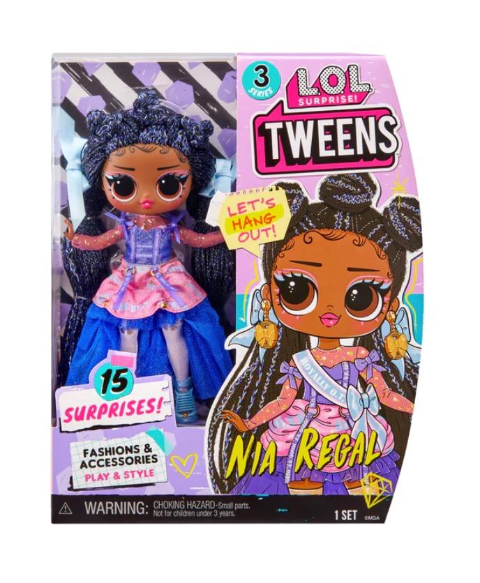 LOL Surprise Tween Series 3 Fashion Doll Chloe Pepper/Nia Regal/Emma ...