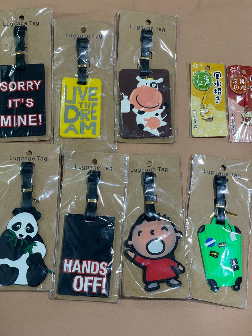 Luggage tag and key chains, Hobbies & Toys, Stationery & Craft, Other ...