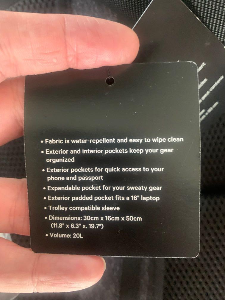 Lululemon Core 2.0 Backpack, Men's Fashion, Bags, Backpacks on Carousell