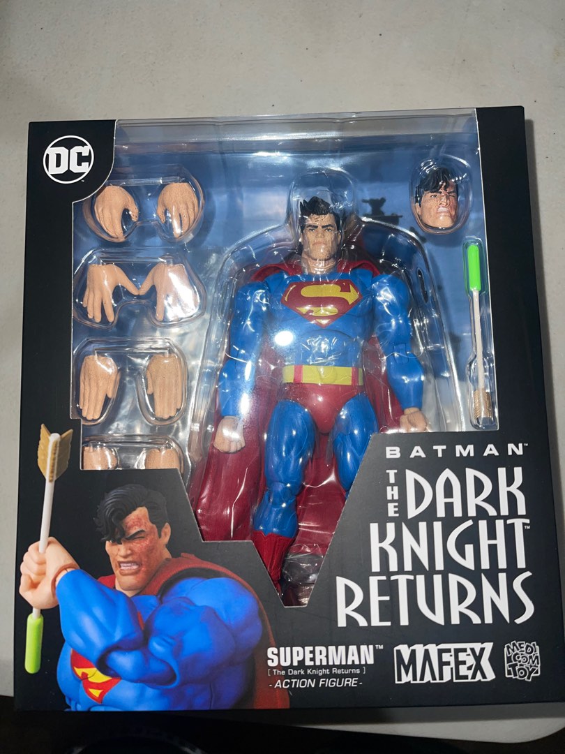 mafex tdkr superman, Hobbies & Toys, Toys & Games on Carousell