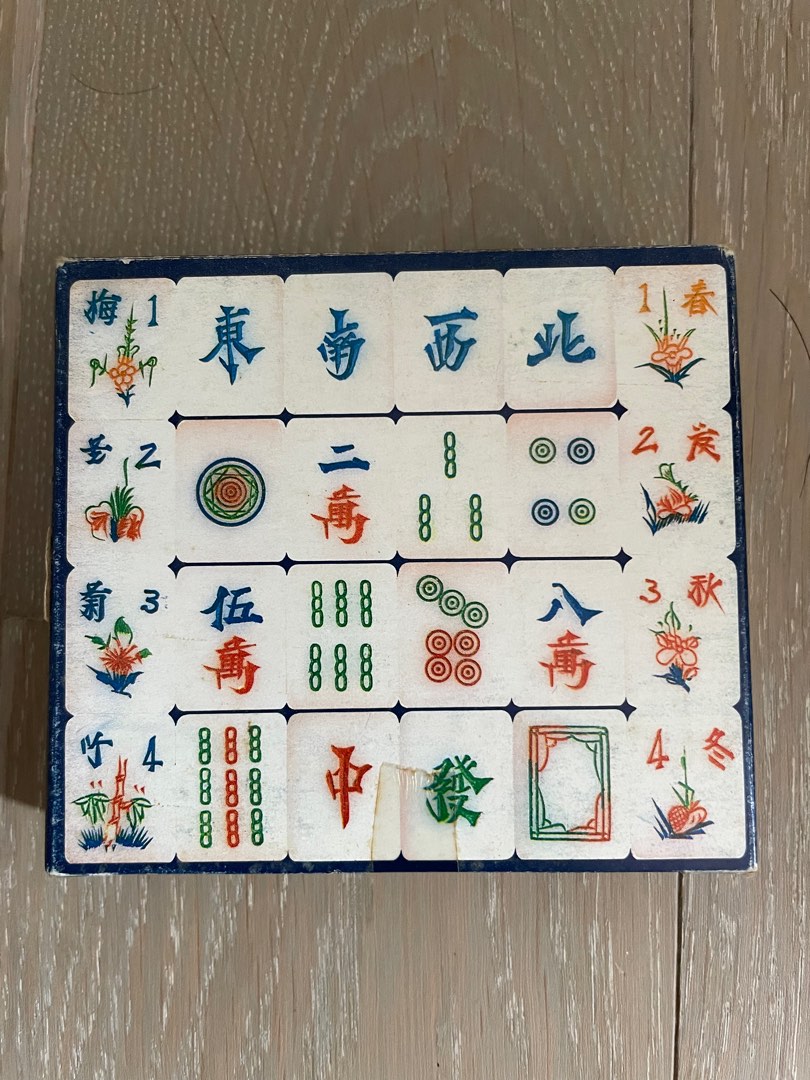 Mahjong Playing Cards, Hobbies & Toys, Toys & Games on Carousell