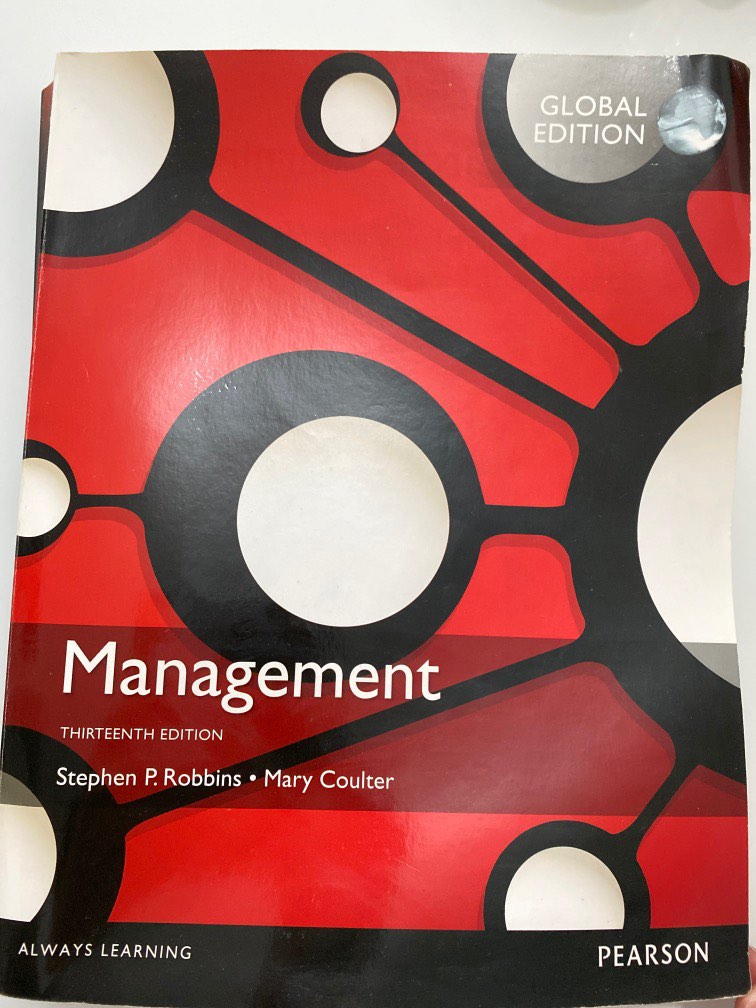 Management (Pearson global edition) Stephen P. Robbins, Mary Coulter ...