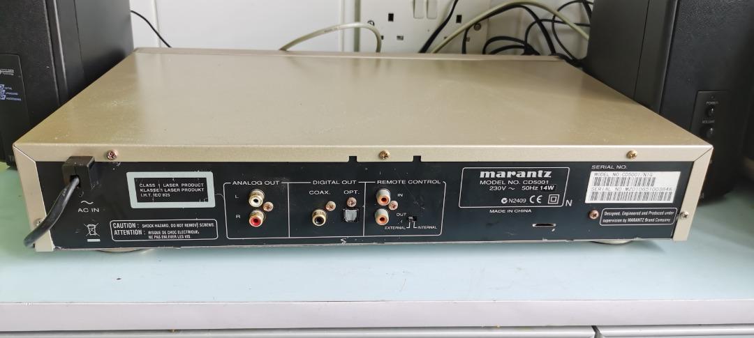 Marantz CD PLAYER CD5001, 音響器材, 音樂播放裝置 MP3及CD Player - Carousell