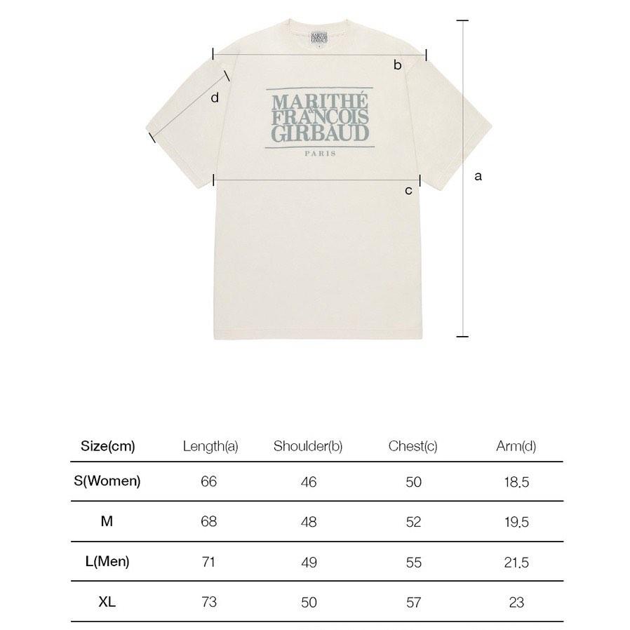 Marithe Francois Girbaud Logo T-Shirt 2022 BLACKPINK JENNIE, Women's ...