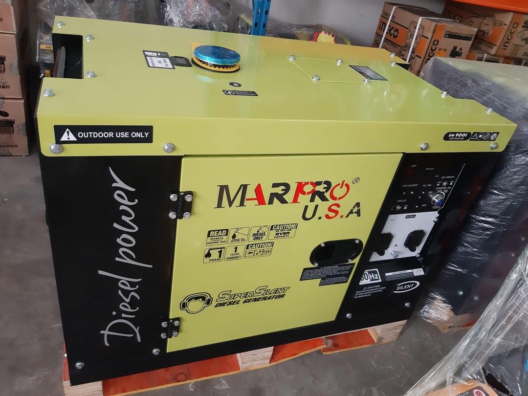 MARPRO USA 10KVA DIESEL GENERATOR, Commercial & Industrial ...