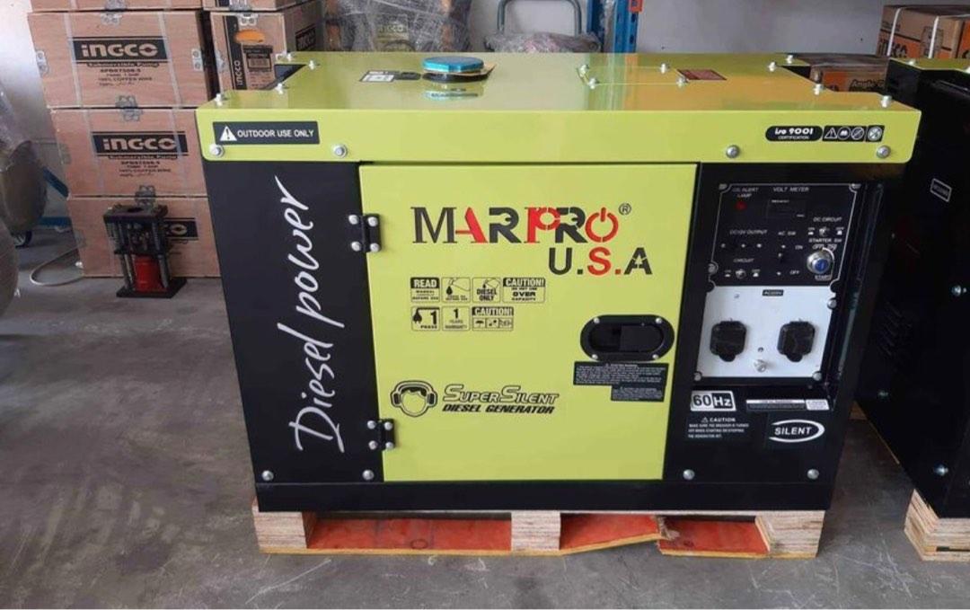 MARPRO USA 10KVA DIESEL GENERATOR, Commercial & Industrial ...