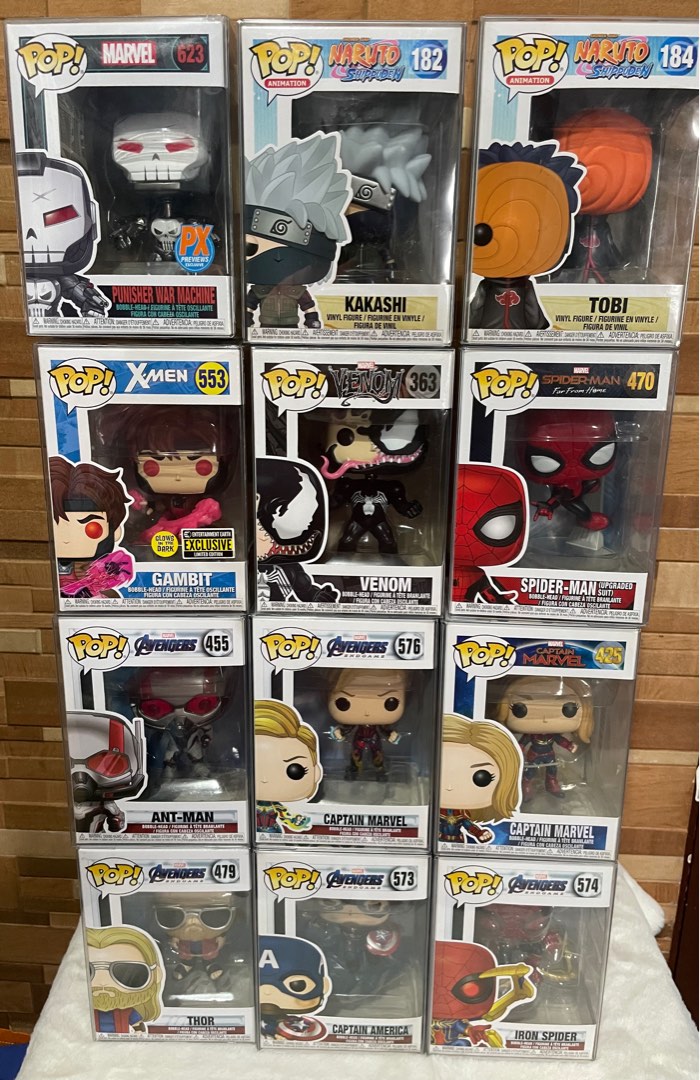 Marvel Funko Pops, Hobbies & Toys, Toys & Games on Carousell