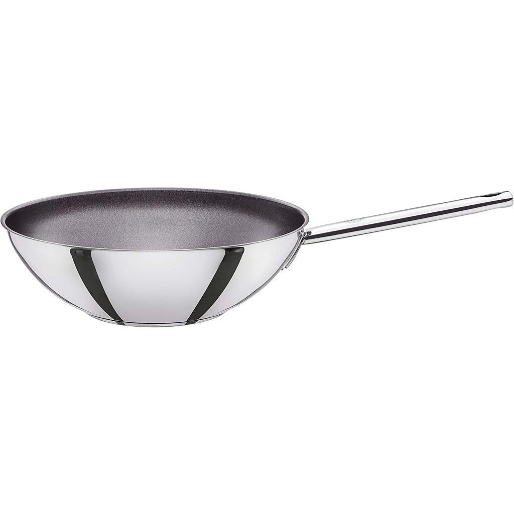 Master Chef - Fry Pan With Lid Stainless Steel 28cm, Furniture & Home ...