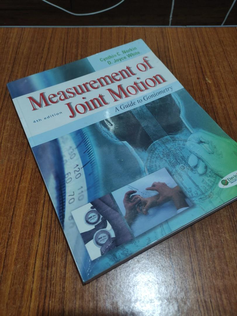 Measurement of Joint Motion (Goniometry) by Norkin 4th Ed, Hobbies ...
