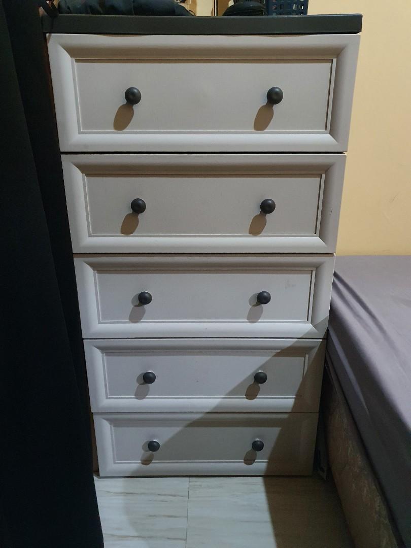 MegaBox Aesthetic Wardrobe Drawer Beige, Furniture & Home Living ...