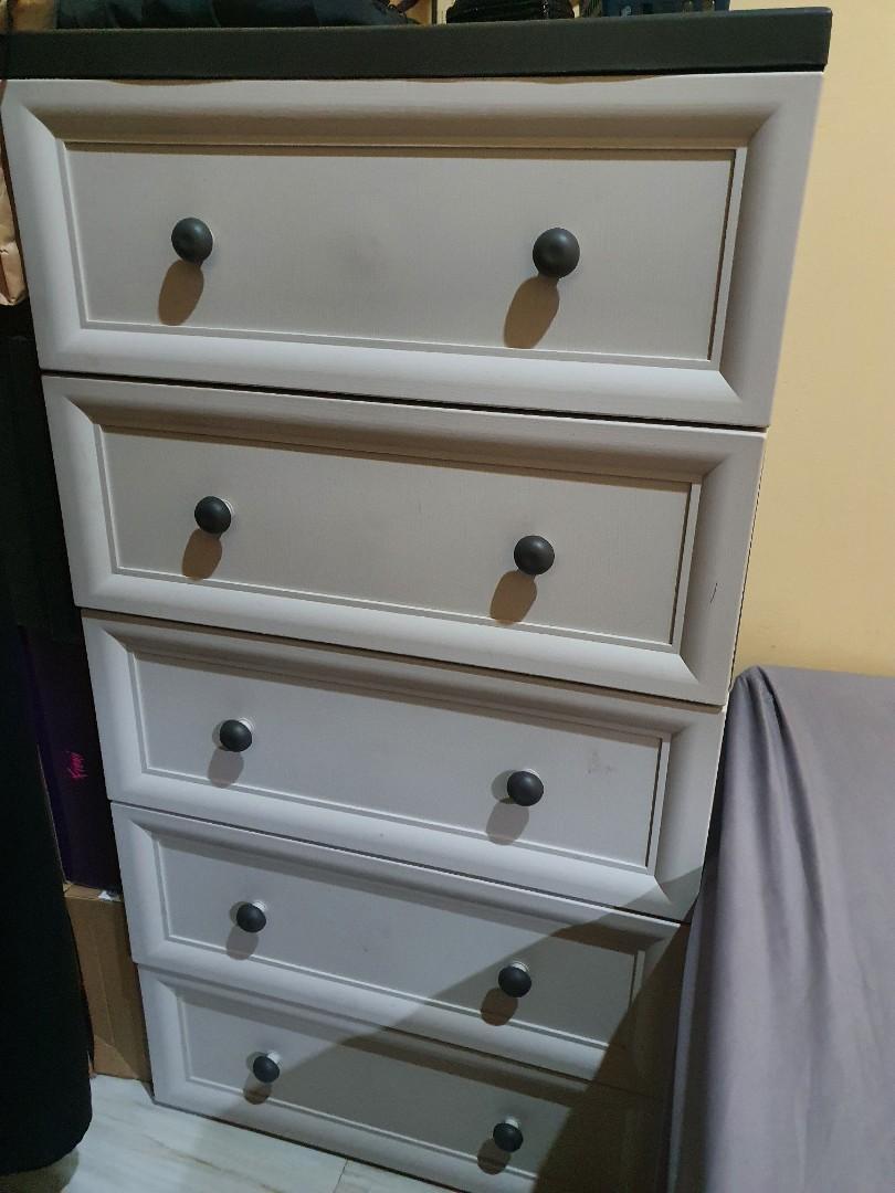 MegaBox Aesthetic Wardrobe Drawer Beige, Furniture & Home Living ...